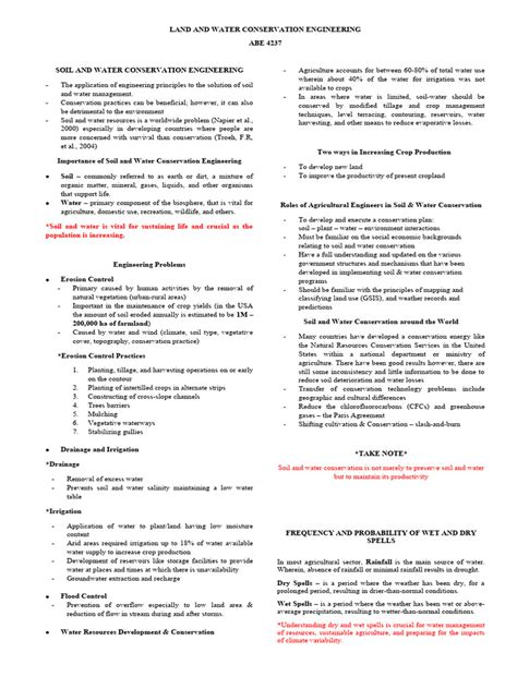 lwc lecture notes pdf erosion surface runoff