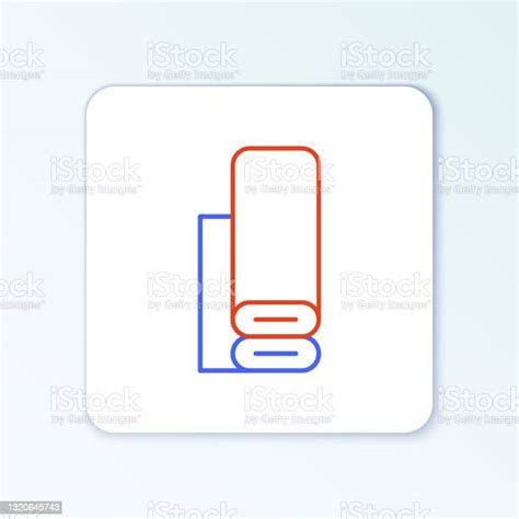 흰색 배경에 고립 된 라인 인도 섬유 직물 아이콘 롤 매트 양탄자 천 카펫 또는 종이 롤 아이콘 다채로운 개요 개념 벡터 0명에 대한 스톡 벡터 아트 및 기타 이미지