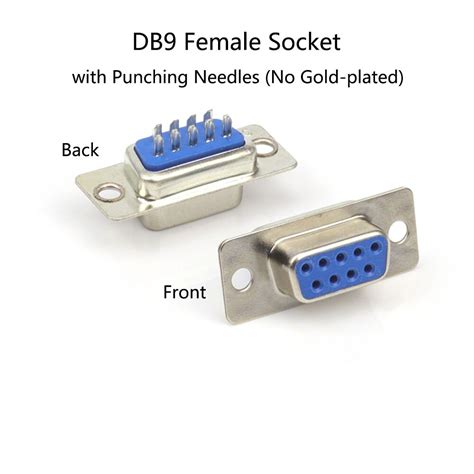 Db9 Male Plug Rs232 9 Pin Serial Port Connector Rs Grandado