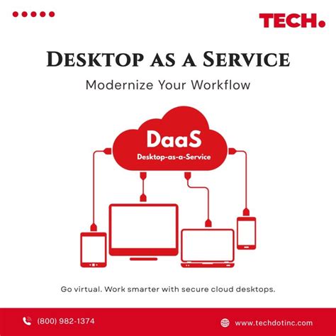 Daas Virtualdesktop Cloudcomputing Remoteworktech Techdotinc Tech Dot Inc