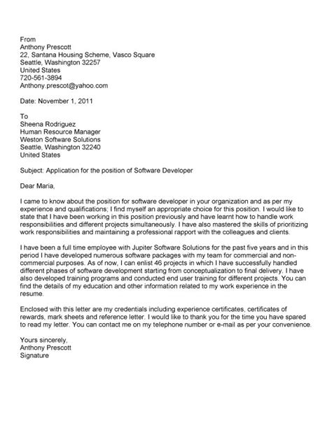 Ios Developer Cover Letter Sample Williamson Ga Us