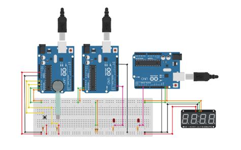 circuit design i2c tinkercad