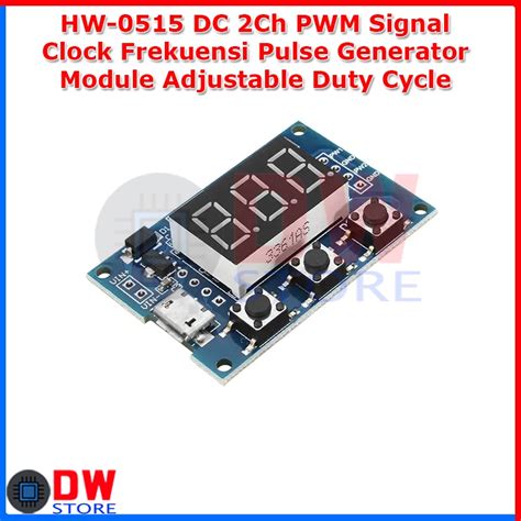 Jual HW HW HW DC Ch PWM Signal Clock Frekuensi Pulse Generator Shopee Indonesia