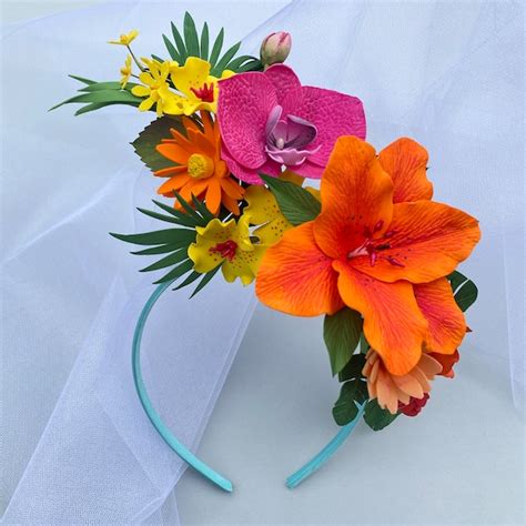 Tropical Headband Etsy
