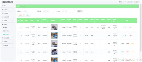 java毕设项目案例实战ii基于spring boot的网络海鲜市场系统的设计 与实现（开发文档 数据库 源码） csdn博客