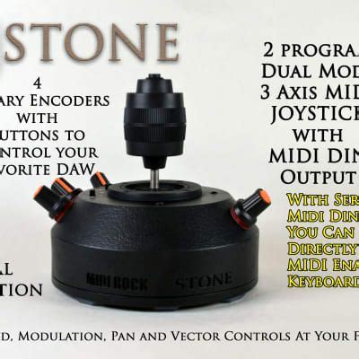 Midi Controller Axis Joystick With USB C Interface Program Dual