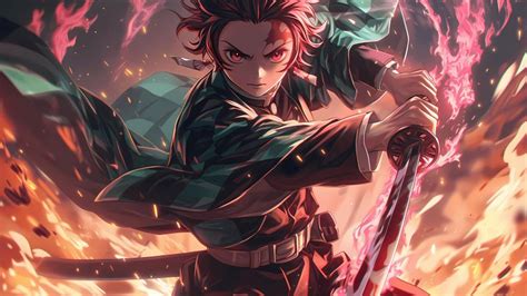 Demon Slayer Tanjiro Kamado 4k Wallpaper