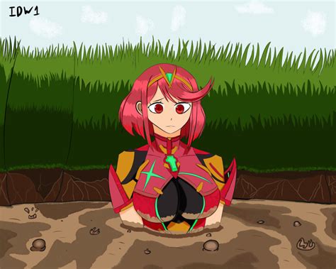 Rule 34 Breasts Female Female Only Idwz1 Mud Pyra Quicksand Red Hair Short Hair Tagme White