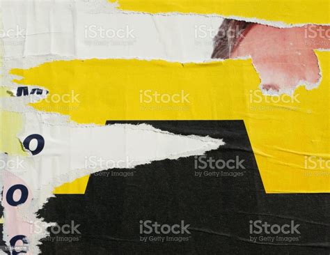 오래 찢 어 빈 찢어진 종이 구겨진 된 포스터 그런 지 텍스처 배경 화면 배경 표지 0명에 대한 스톡 사진 및 기타 이미지 0명 간판 개념 Istock