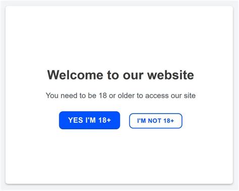 AgeGuard Free Age Verification Widget For Websites