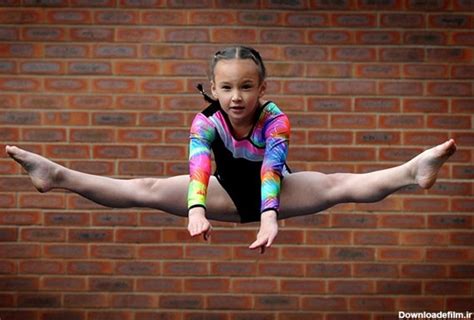 عکس ورزش ژیمناستیک کارتونی