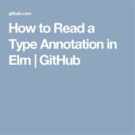 Types Of Annotations Manvery