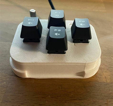 Stl File Macropad 4 Keys 1 Rotary Encoder Paopad・model To Download