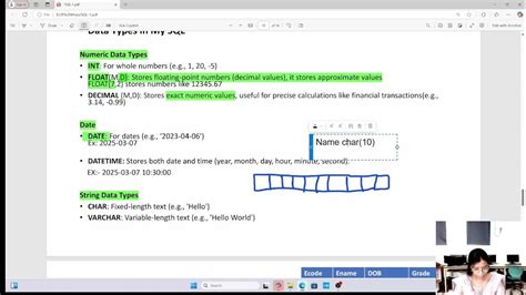 Sql Revision 2 Youtube