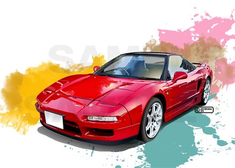 Nimbus Goldbrum Honda Original Commentary Request Artist Name Car Honda Nsx Motor Vehicle
