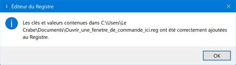 Remplacer Powershell Par Linvite De Commandes Cmd Dans Windows 10 Le Crabe Info