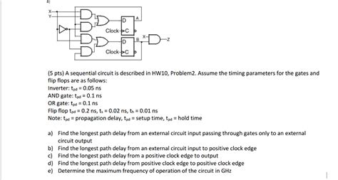 Solved A Sequential Circuit Is Described In Hw10 Problem2