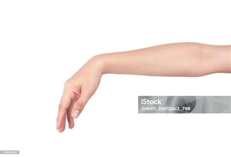 여자의 손은 흰색에 고립 된 물건을 따기의 제스처를 보여줍니다 개념에 대한 스톡 사진 및 기타 이미지 개념 개념과 주제 공란 Istock