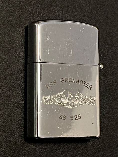 Uss Grenadier Ss 525 Submarine Vulcan Mini Lighter Used Etsy