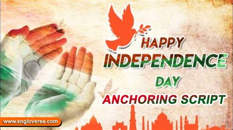 Independence Day Anchoring Script August Celebration Anchoring Script In English Engloverse
