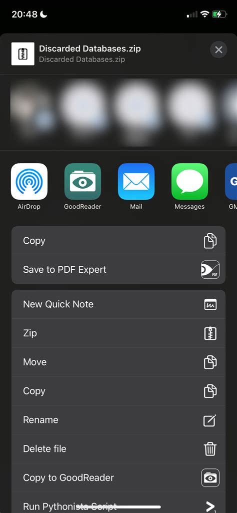 File Manager Share Sheet Cant Upload To Dropbox Or Save To Files Pleco Software Forums