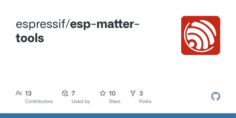 Github Espressifesp Matter Tools