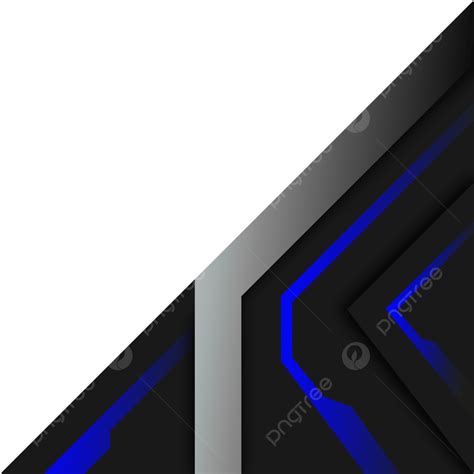 럭셔리 블루 미래 기술 비즈니스 테두리 템플릿 과학 기술 사업 미래 Png 일러스트 및 Psd 이미지 무료 다운로드