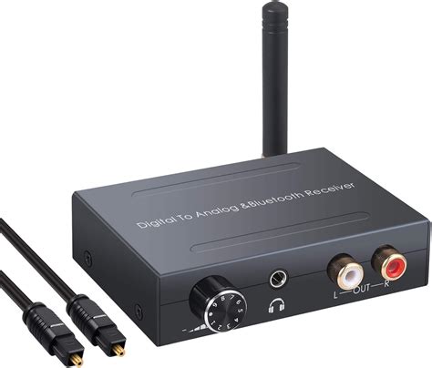 CAMWAY KHz Digital To Analog Converter With Bluetooth Receiver Built