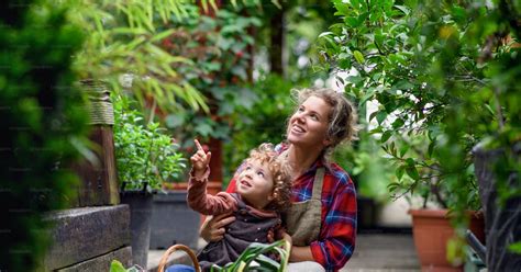 작은 딸이 농장에서 정원을 가꾸고 유기농 채소를 재배하는 행복한 어머니 사진 Unsplash의 바깥 이미지