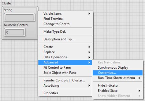 How Do I Create A Shared Variable With A Cluster Data Type Ni