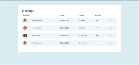 Bootstrap 4 Status2 Example
