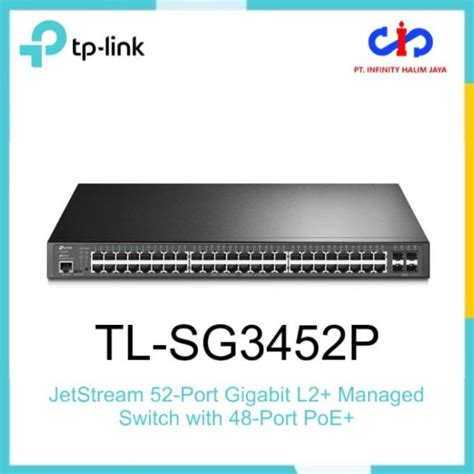 Jual Tp Link Tl Sg P Port Gigabit L Managed Switch With Port Poe Saigedaisy Shopee