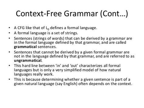 nlp kashk context free grammar for english