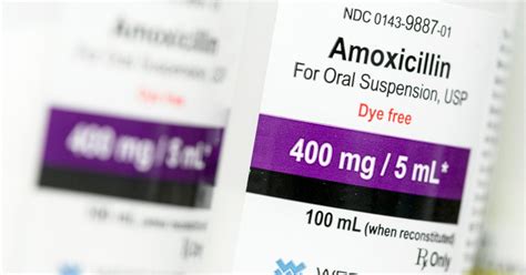 Amoxicillin Is In Short Supply Federal Health Officials Say