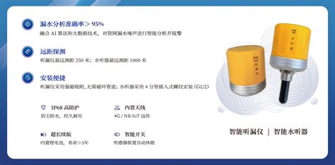 漏水听漏仪 城市供水管网漏损控制方案 四信智慧水务