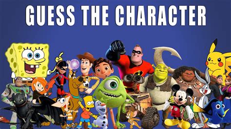 Put Your Knowledge To The Test Cartoon Character Quiz Youtube