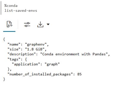 Work With Preinstalled Conda Environments
