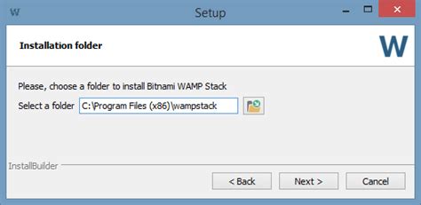 Installing Bitnami Wamp Stack On Windows 8 Salt And Fuessel