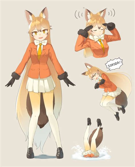 Ezo Red Fox Kemono Friends Drawn By Y48179786 Danbooru