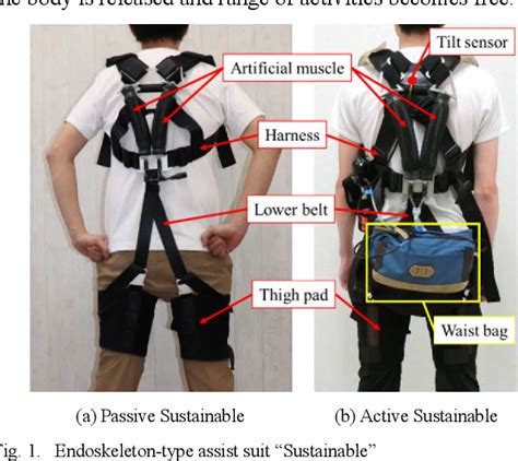 Figure 1 From Evaluation Of Endoskeleton Type Assist Suit “sustainable” Based On Musculoskeletal