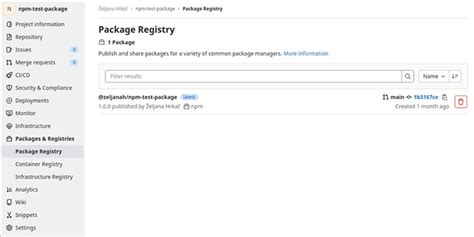 How To Create A Private Npm Package On Gitlab