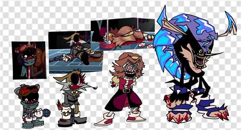 New D Side Triple Trouble Concept Cartoon Art Styles Anime Character