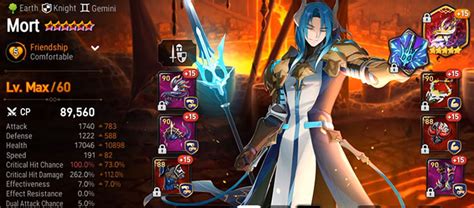 Epic Seven Mort Build Skill Equipment And Artifacts Zathong