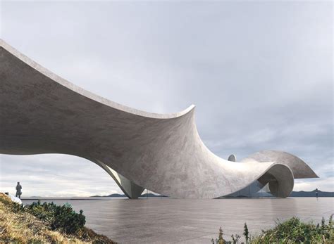 Twine House Is Topped By A Twisting Continuous Concrete Slab
