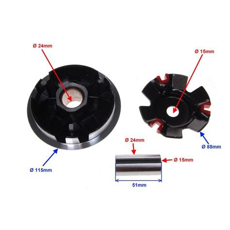 Set 4 Piese Variator Fata Scutere 125 150cc Tuning Emag Ro