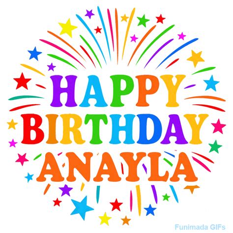 Bright Birthday Wishes Animation For Anayla Download On