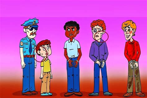 بازی فکری؛ اگه عند باهوشایی بگو کدوم از این آقایون زندانی پدر این پسر بچست؟