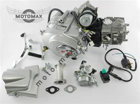 Двигатель Дельта/Альфа/Актив 110cc, механика, (карбюратор, коммутатор ...