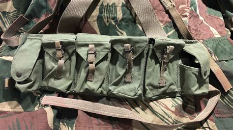 Rhodesian Chest Webbing Rig 1970s Kps Militaria Collection