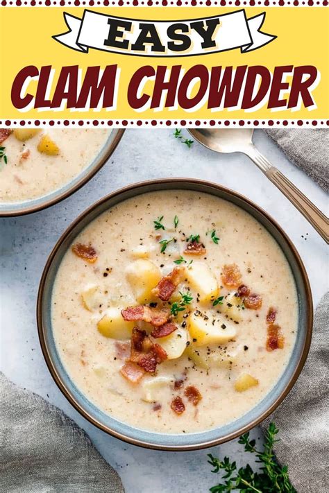 Easy Clam Chowder Insanely Good Easy Clam Chowder Insanely Good